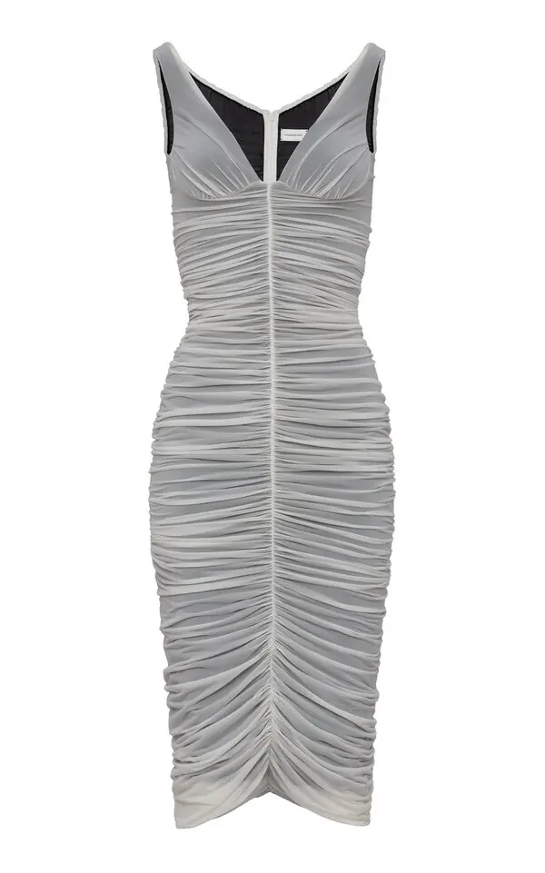 Magda Butrym Off-the-shoulder Midi Dress
