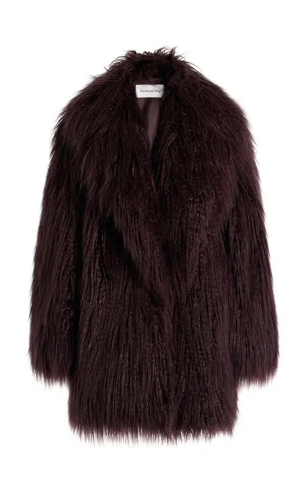 THE FRANKIE SHOP - Miley Faux Fur Coat