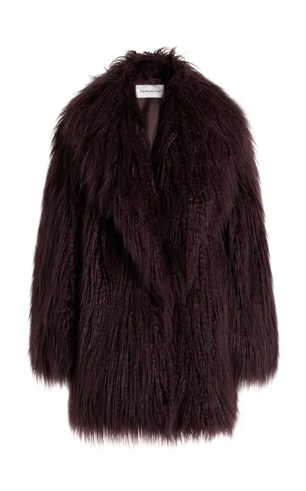THE FRANKIE SHOP - Miley Faux Fur Coat