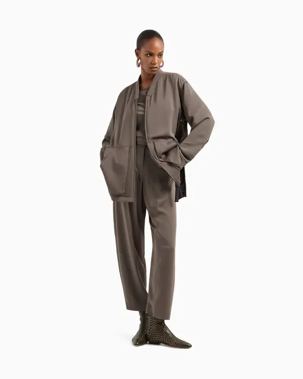 Giorgio Armani Blouse In Triple Silk Georgette