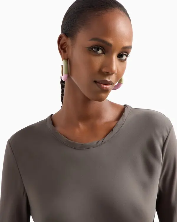 Giorgio Armani Blouse In Triple Silk Georgette