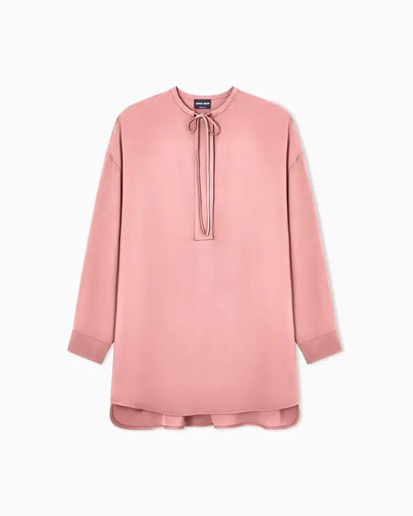 Giorgio Armani Blouse In Triple Silk Georgette