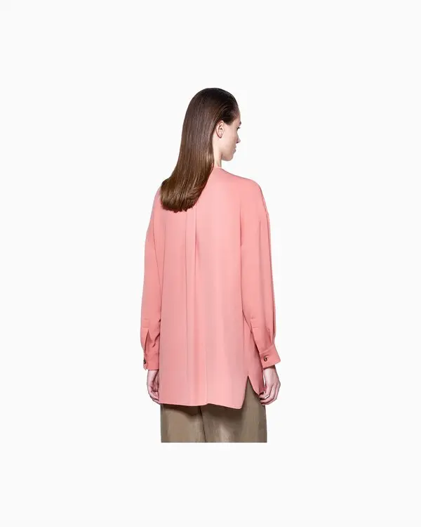 Giorgio Armani Blouse In Triple Silk Georgette