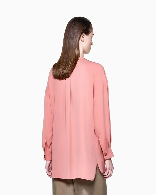 Giorgio Armani Blouse In Triple Silk Georgette