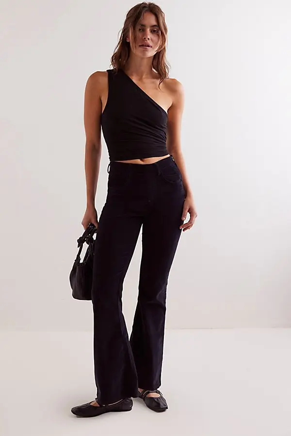 Free People Crvy Karma Cord Flare Jeans
