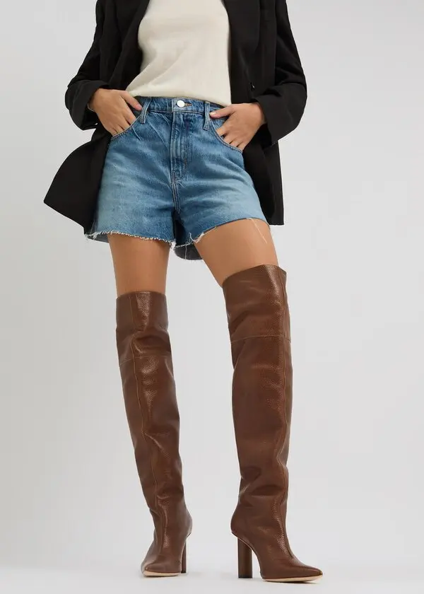 A.W.A.K.E. Mode Maya 90 Leather Over-the-knee Boots