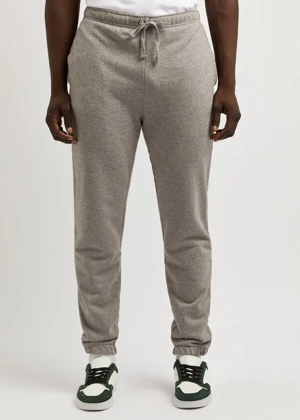 Polo Ralph Lauren Logo-embroidered Cotton Sweatpants - Grey