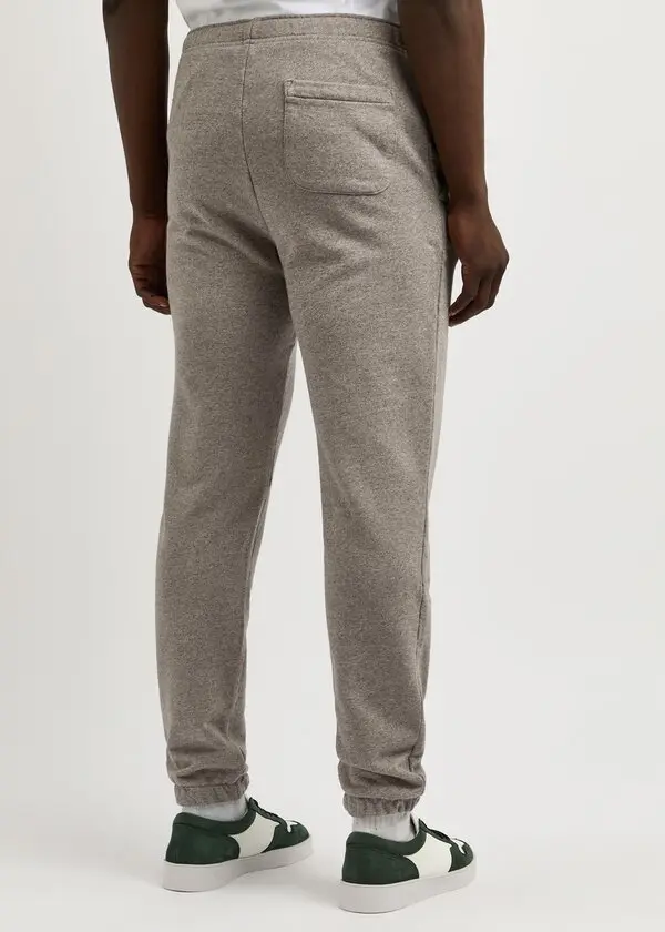 Polo Ralph Lauren Logo-embroidered Cotton Sweatpants - Grey