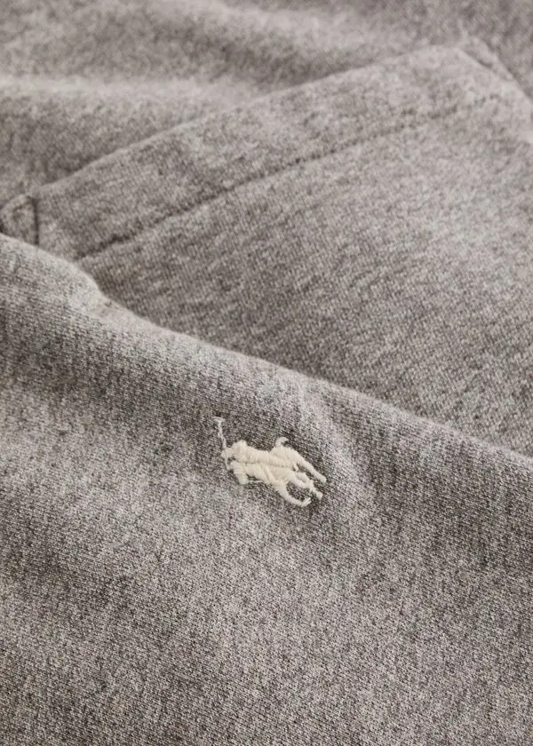 Polo Ralph Lauren Logo-embroidered Cotton Sweatpants - Grey