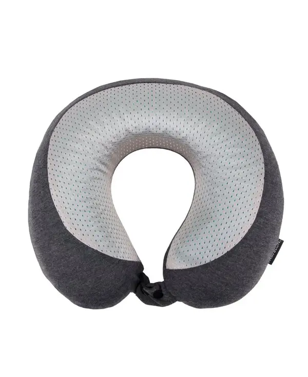 TRAVELON Cooling Gel Neck Pillow - Charcoal