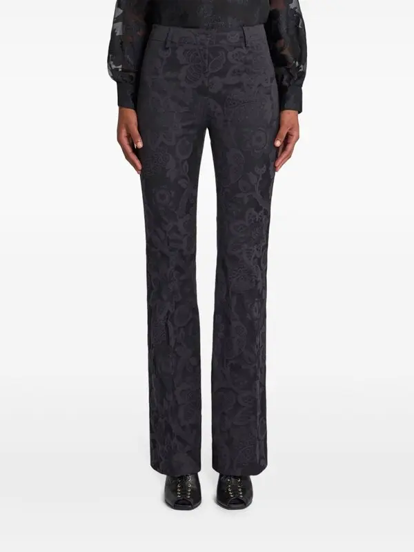 Etro Tonal-design Jacquard Trousers