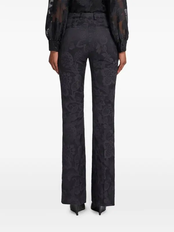 Etro Tonal-design Jacquard Trousers