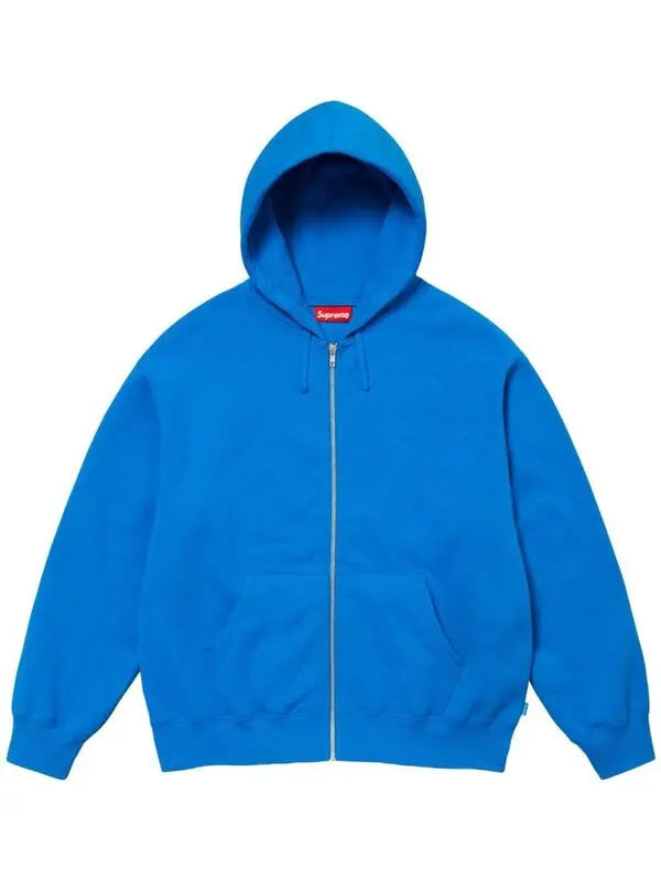Supreme X Thrasher Zip-Up Hoodie - Blue | Editorialist