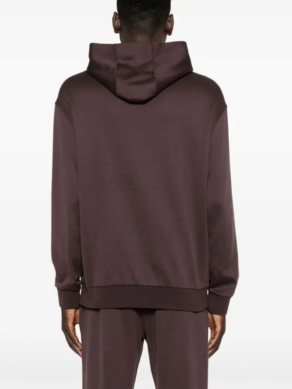 Eleventy Logo-print Hoodie