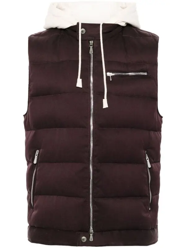 Eleventy Bi-material Gilet