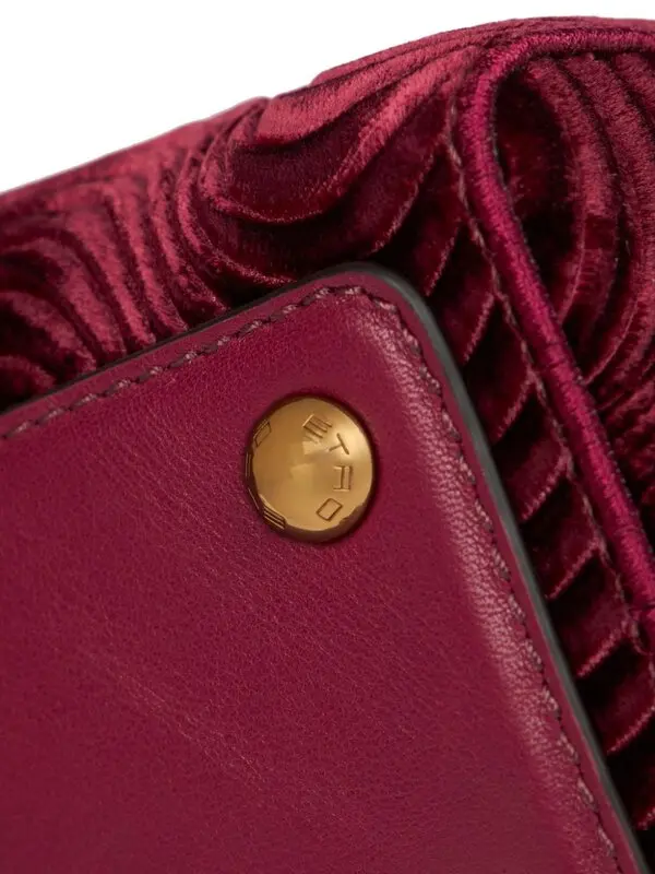 Etro Small Velvet Vela Bag - Red