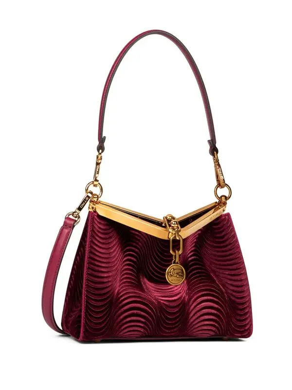 Etro Small Velvet Vela Bag - Red
