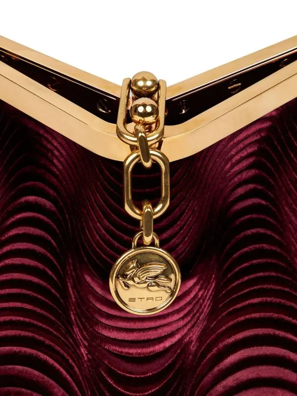Etro Small Velvet Vela Bag - Red