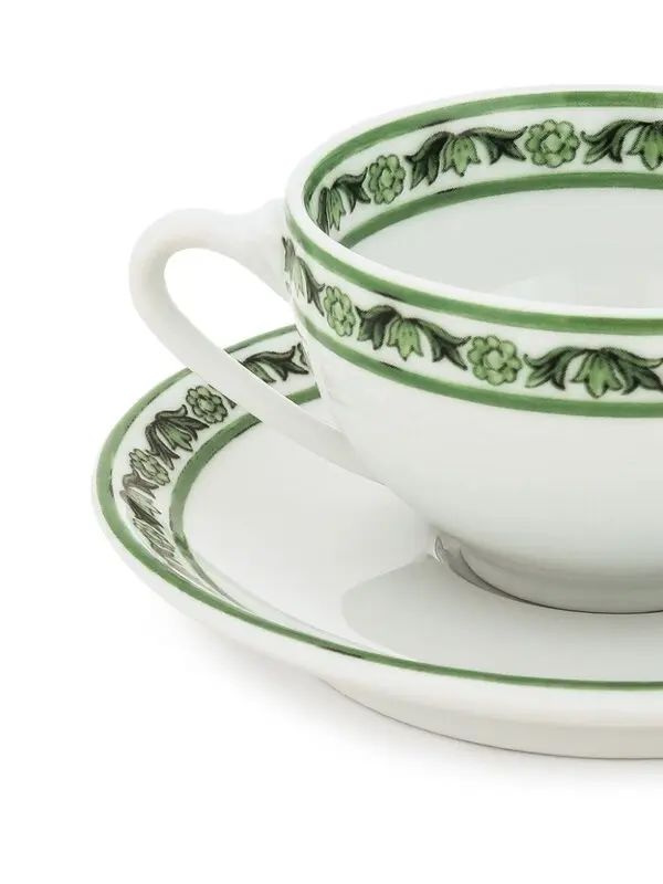Dolce & Gabbana Maiolica-trim Expresso Cups