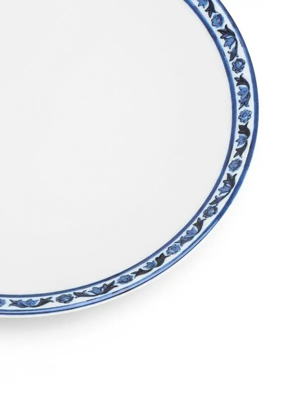 Dolce & Gabbana Mediterraneo-trim Dessert Plates - White