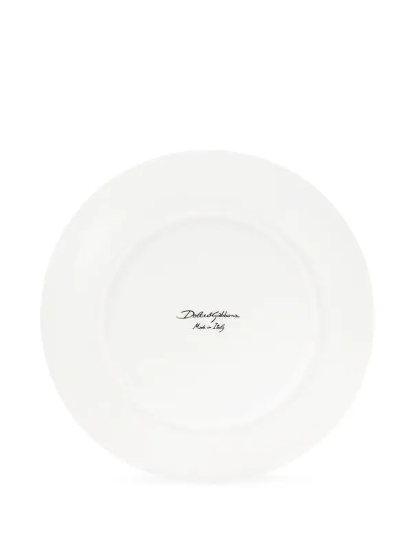 Dolce & Gabbana Maiolica-trim Dessert Plates