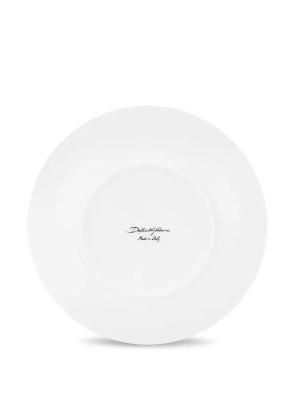Dolce & Gabbana Carretto Siciliano-trim Soup Plates