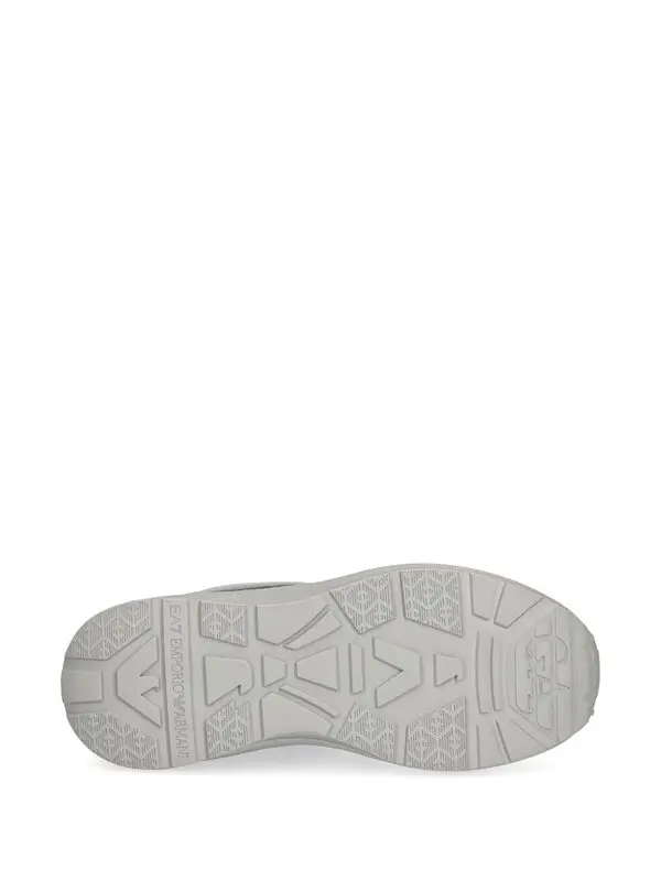 EA7 Logo-print Quilted Snow Boots - Silver