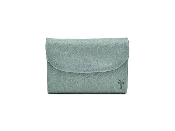 THE FRYE COMPANY Nora Knotted Small Wallet Wallet Handbags Light Sky - Blue