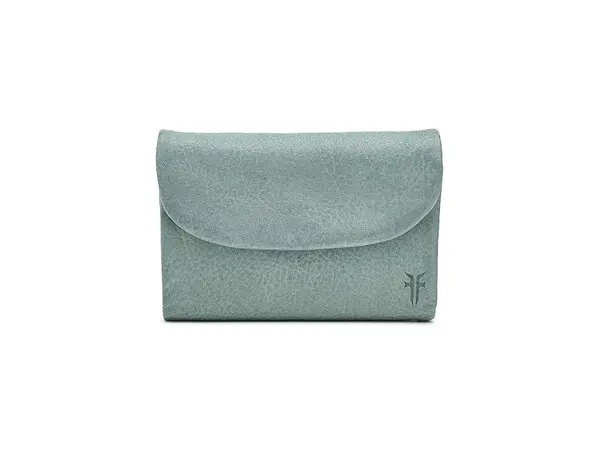 THE FRYE COMPANY Nora Knotted Small Wallet Wallet Handbags Canvas/cotton/leather - Light Sky