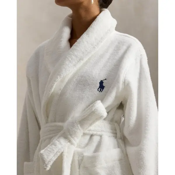 Ralph Lauren Polo Bear Cotton Terry Robe
