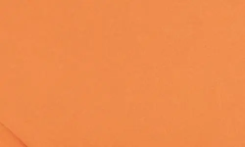 PQ SWIM Basic Ruched Bikini Bottom - Mango Tango