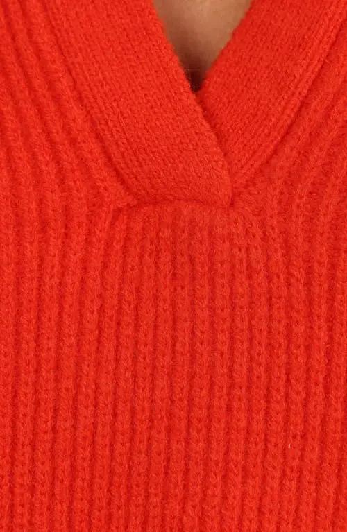 PETAL & PUP Zala Johnny Collar Sweater