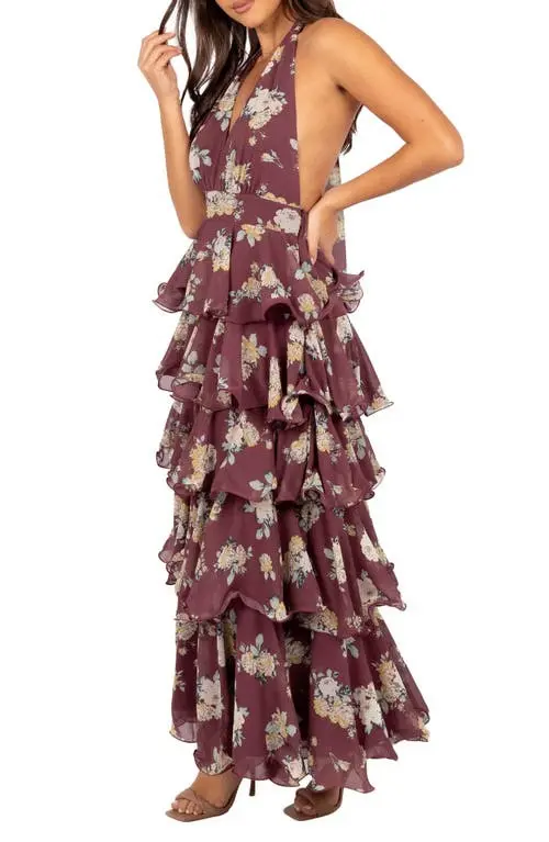 PETAL & PUP Kendall Tiered Maxi Dress