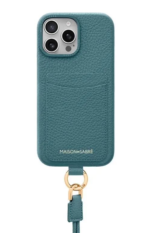 MAISON DE SABRE Sling Phone Case - Bondi Blue