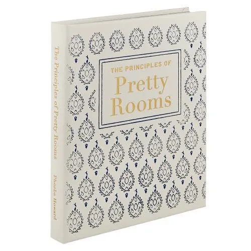 GRAPHIC IMAGE The Principles Of Pretty Rooms Leather Coffee Table Book