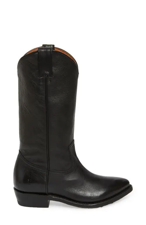 THE FRYE COMPANY Billy Pull-on Boots - Black Leather