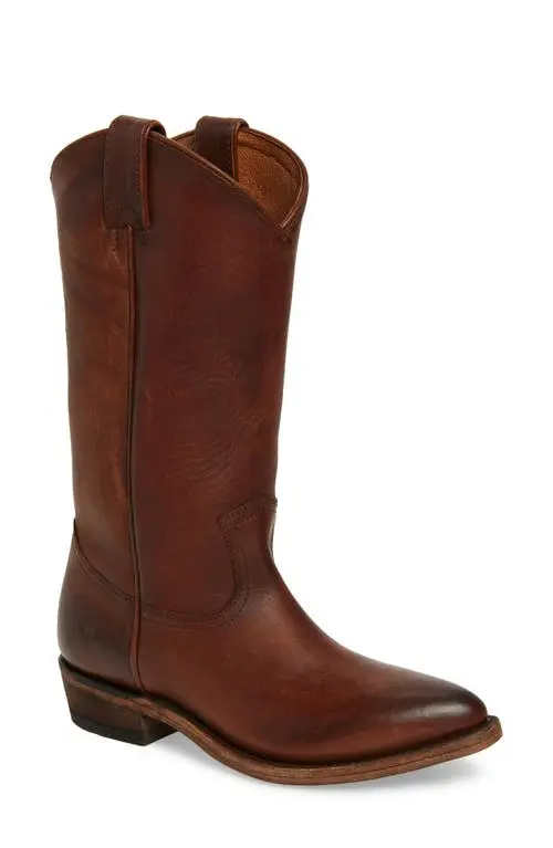 THE FRYE COMPANY Billy Pull-on Boots - Cognac