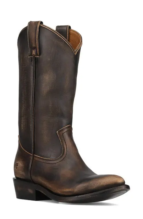 THE FRYE COMPANY Billy Pull-on Boots - Distressed Black