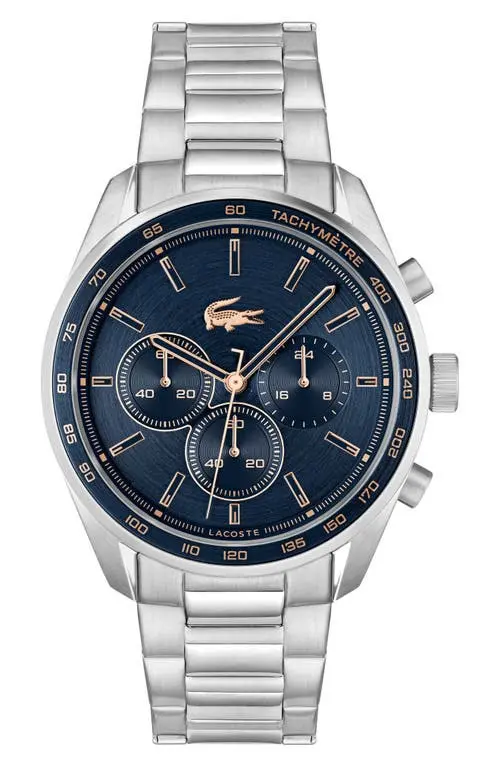 Lacoste Boston Chronograph Bracelet Watch - Navy