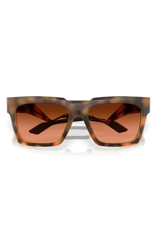 Oakley 59mm Prizm™ Gradient Square Sunglasses - Brown Tort