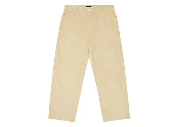 PALACE P90 Baggy Cord Trousers - Stone