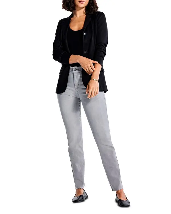 NIC+ZOE Mid Rise Straight Ankle Jeans
