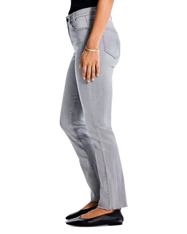 NIC+ZOE Mid Rise Straight Ankle Jeans