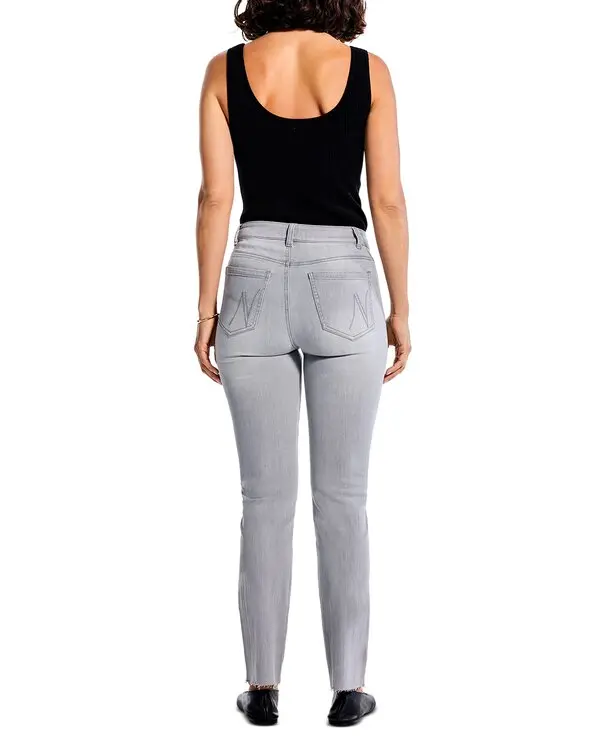 NIC+ZOE Mid Rise Straight Ankle Jeans