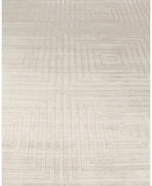 EXQUISITE RUGS Castelli 3975 Area Rug, 6' X 9 - Ivory