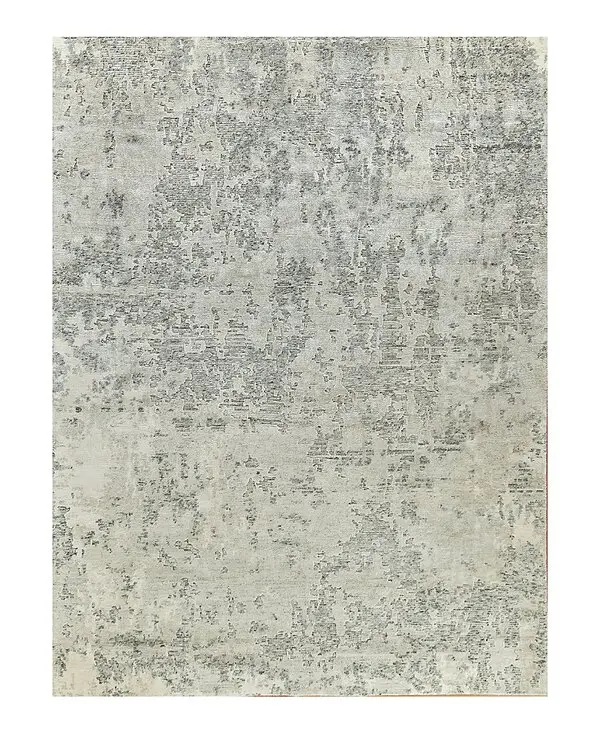 EXQUISITE RUGS Cosmo 4529 Area Rug, 6' X 9 - Silver/green