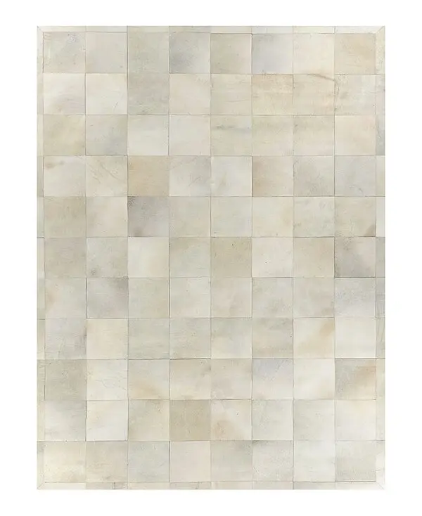 EXQUISITE RUGS Natural Hide 8264 Area Rug, 5' X 8 - White