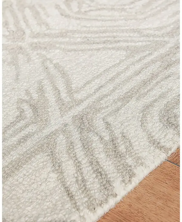 EXQUISITE RUGS Caprice 2707 Area Rug, 5' X 8 - Silver/ivory
