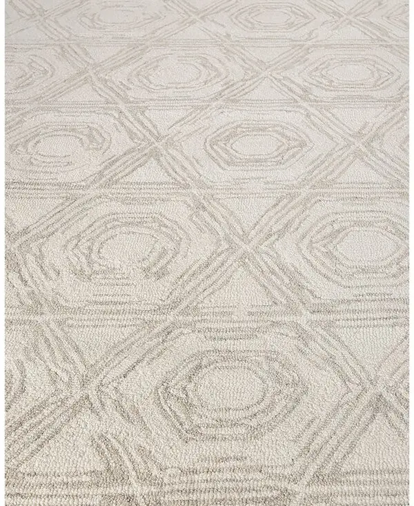 EXQUISITE RUGS Caprice 2707 Area Rug, 5' X 8 - Silver/ivory