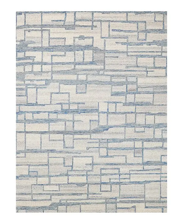 EXQUISITE RUGS Naturals 6780 Area Rug, 8' X 10 - Blue/ivory